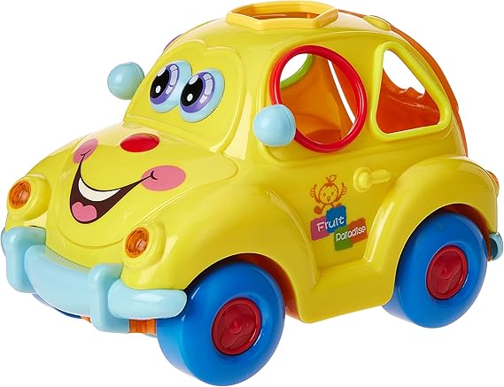 Hola Fun Fruit Plastic Toy Car with Fruits 15768 – Infantino