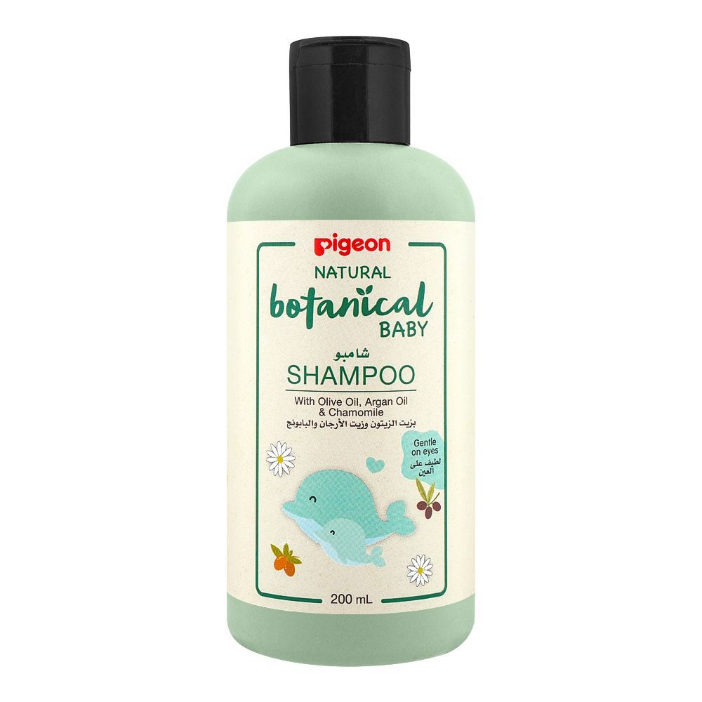 Pigeon Natural Botanical Olive Oil, Argan Oil & Camomile Baby Shampoo ...