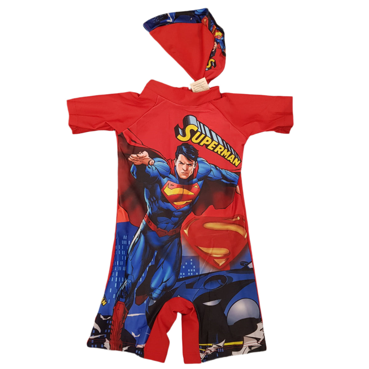 Kids Superman Character Activefit Swimming Costume 16363 – Infantino