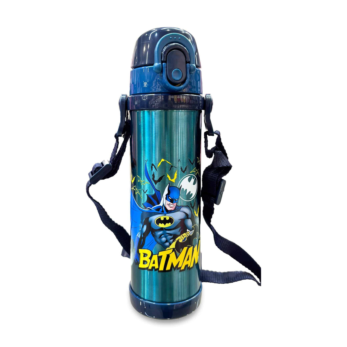 Batman Airtight Steel Water Bottle 500ml 85304 – Infantino