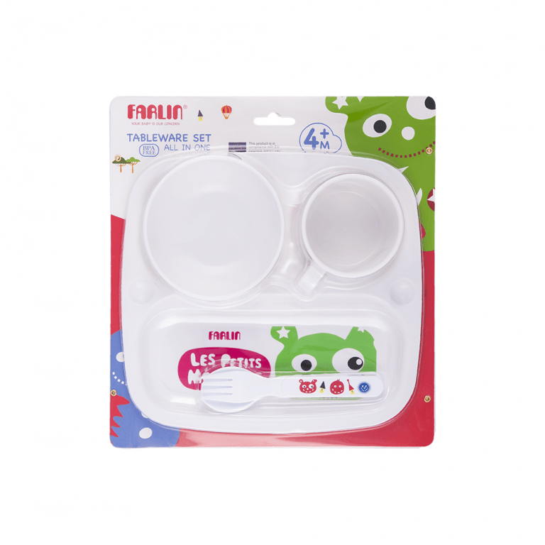 Farlin Table Ware Set PER-246/Wh – Infantino